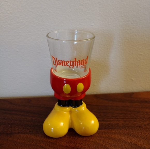 Disney | Kitchen | Disney Disneyland Resort Mickey Mouse Shot Glass ...